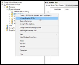 Enable Bitlocker Automatically using Group Policy Object - Tech Help ...