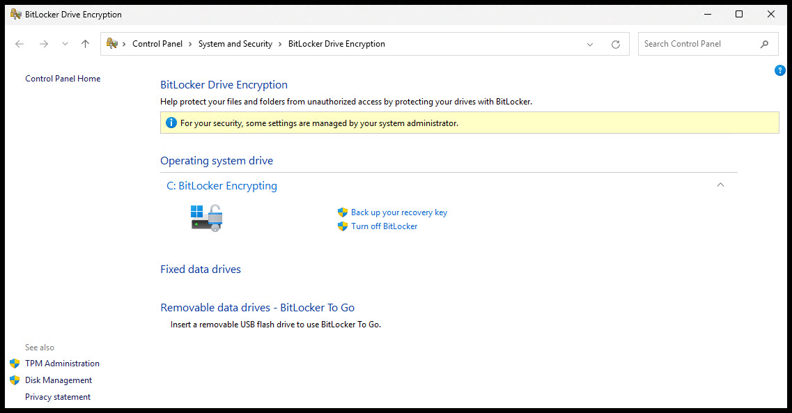 Enable Bitlocker Automatically using Group Policy Object - Tech Help ...