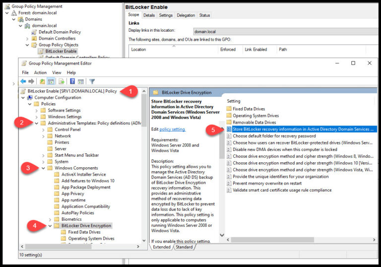 Enable Bitlocker Automatically using Group Policy Object - Tech Help for Non-Profits