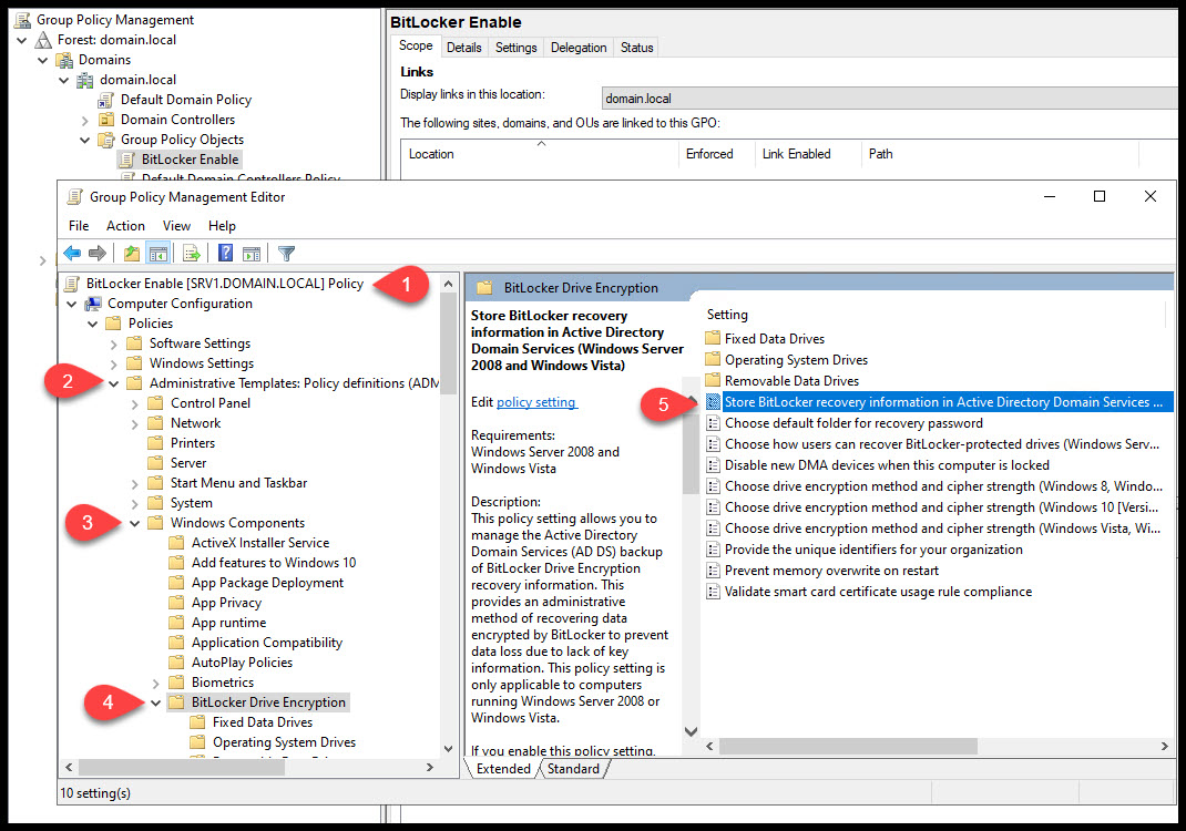 Enable Bitlocker Automatically using Group Policy Object - Tech Help ...
